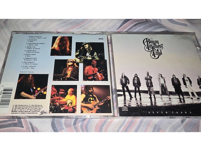 The Allman Brothers Band - Seven turns , ORIGINAL
