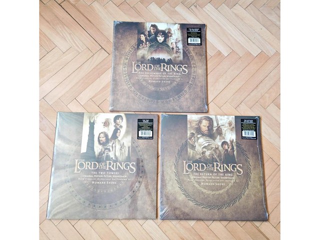 The Lord Of The Rings, 3 x 2LP, black vinyl