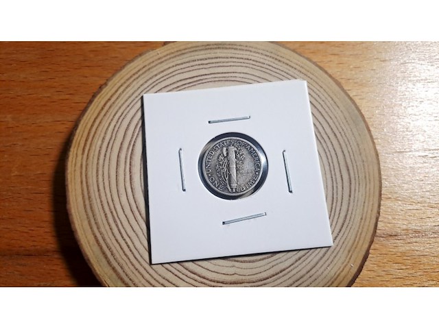 USA ONE DIME 1943 GODINA SREBRO