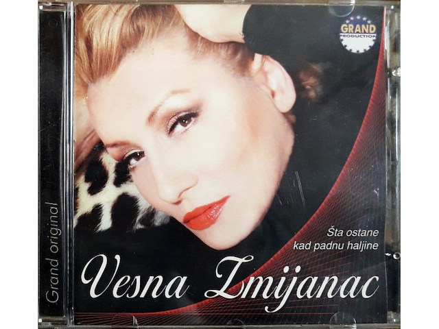 CD folk: VESNA ZMIJANAC - ŠTA OSTANE KAD PADNU HALJINE