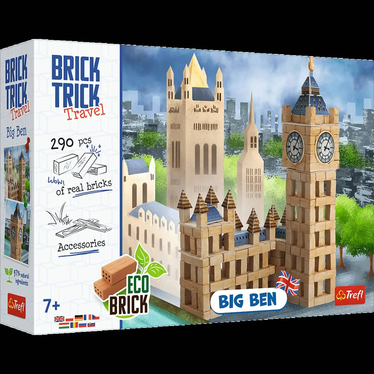 TREFL Brick Trick Travel - Big Ben