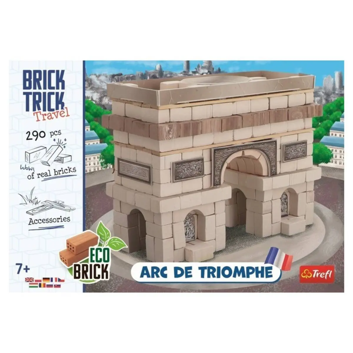 TREFL Brick Trick Travel - Arc de Triomphe