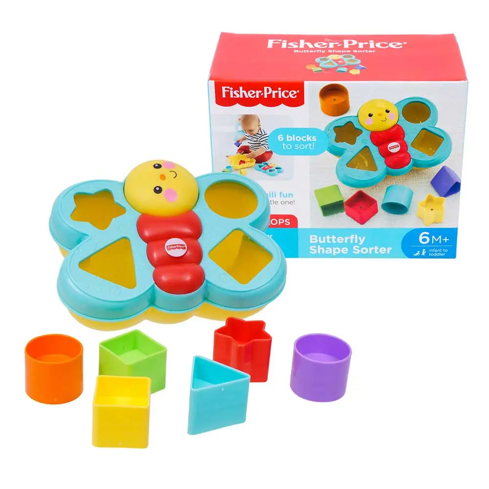 FISHER-PRICE Leptir sa oblicima šareni