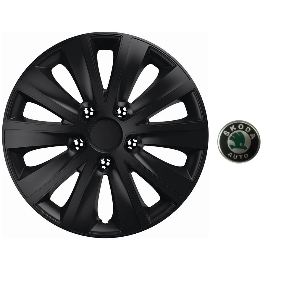 Ratkapne za Skoda Rapid NC Black, 15"