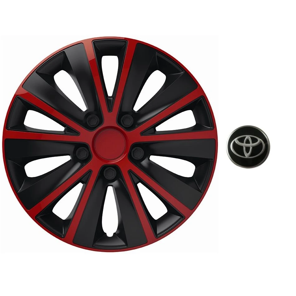 Ratkapne za Toyota Rapid Red & Black, 15"
