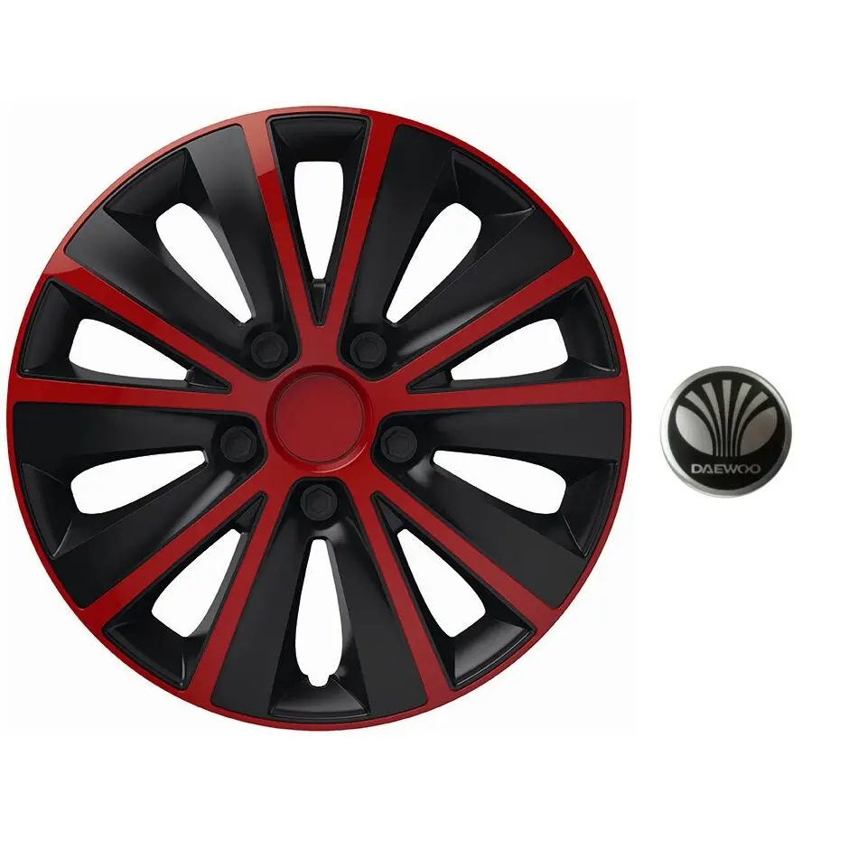 Ratkapne za Daewoo Rapid Red & Black, 16"