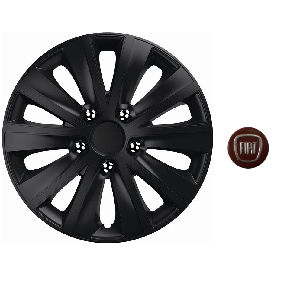 Ratkapne za Fiat Rapid NC Black, 16"