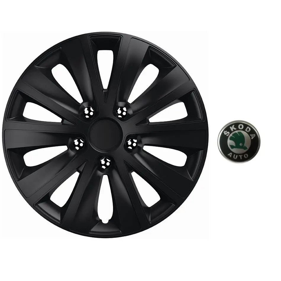 Ratkapne za Skoda Rapid NC Black, 16"