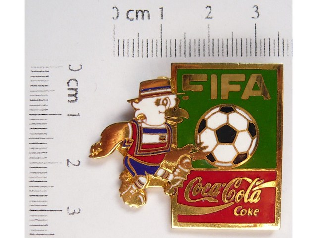 FIFA ´98 Francuska, maskota Footix, Coca-Cola
