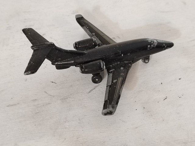 matchbox Black business jet