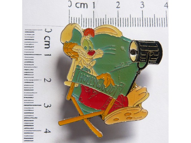 Zeka Rodžer, Roger Rabbit - badge with flashing light