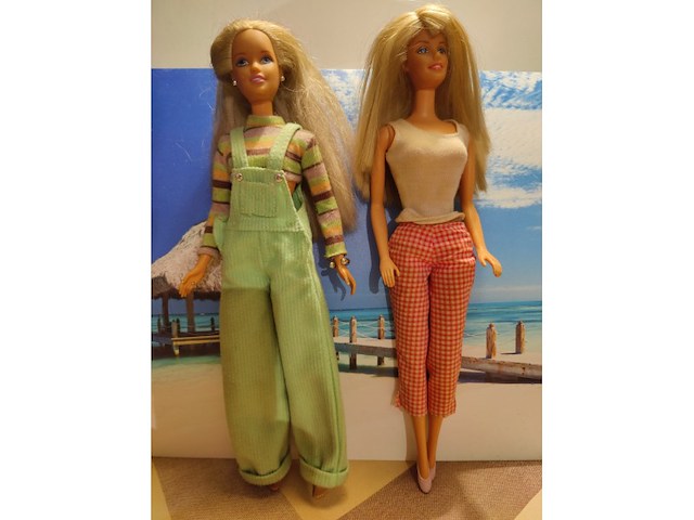 Dve retke Barbie Barbie Extreme Green Skipper i Bambola