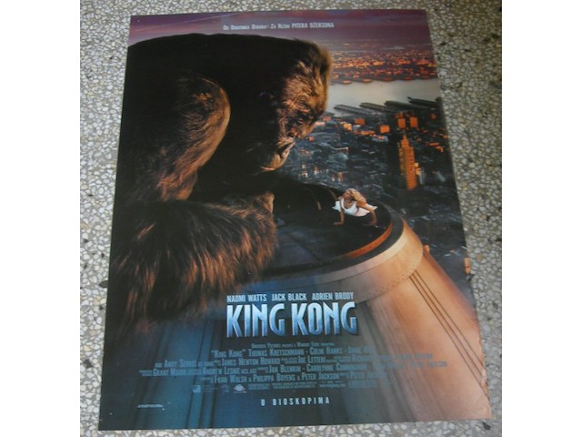 King Kong (Naomi Watts) - filmski plakat