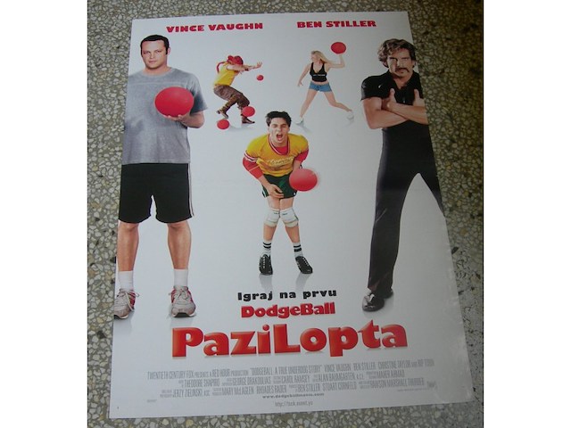 Pazi Lopta (Vince Vaughn) - filmski plakat