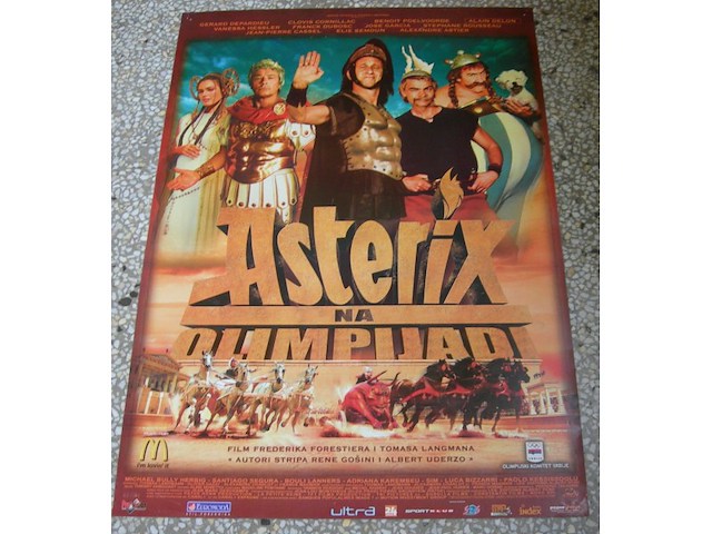Asterix na olimpijadi  - filmski plakat