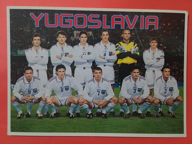 YUGOSLAVIA -KVALIFIKACIJE 1998. ZA SVETSKO PRVENSTVO