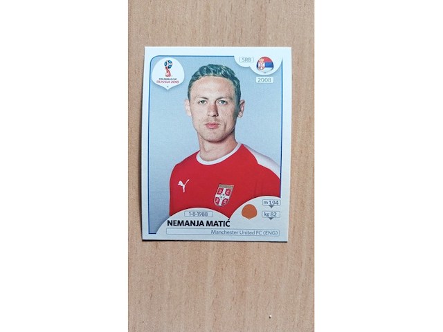 Panini Rusija Russia 2018 sličica broj 412