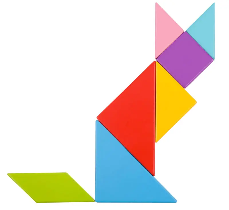 TOOKY TOY Logička igra Tangram