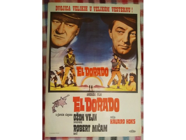 plakat EL DORADO (John Wayne)