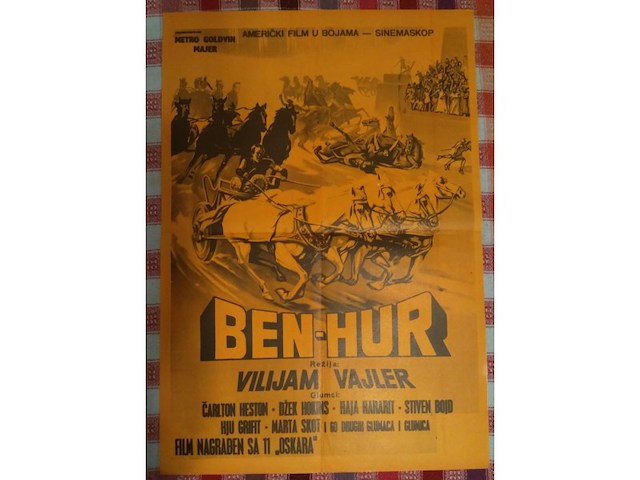 plakat BEN-HUR