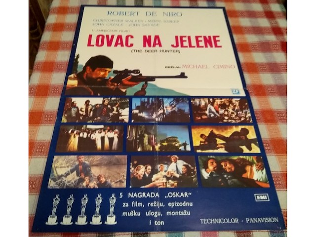 plakat LOVAC NA JELENE