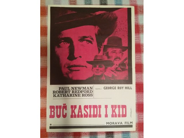 mini plakat BUČ KASIDI I KID