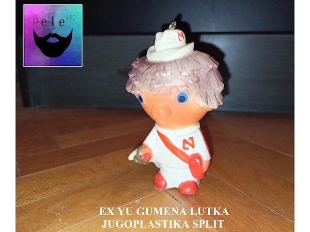 EX YU gumena lutka - Maskota N benzinska pumpa