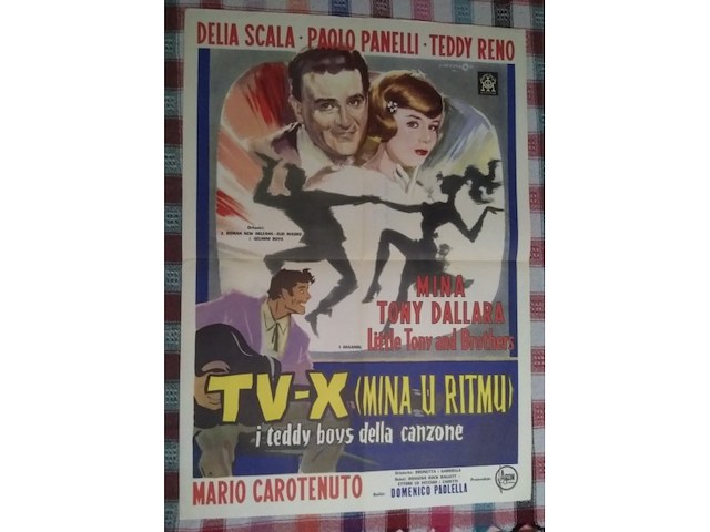 plakat TV-X (MINA U RITMU)