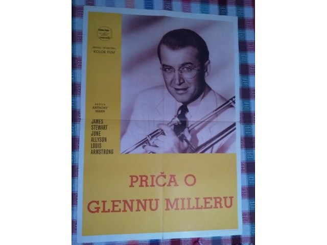 plakat PRICA O GLENNU MILLERU
