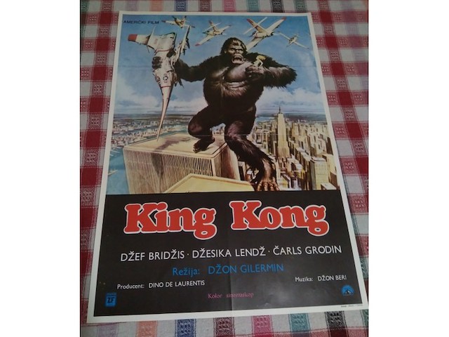 plakat KING KONG