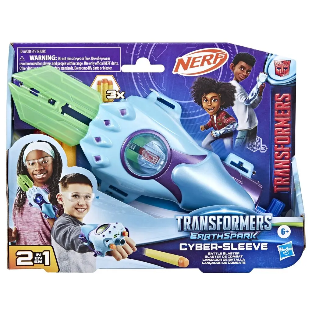 Nerf Transformersi Earthspark Roleplai Saјbersliv F8441