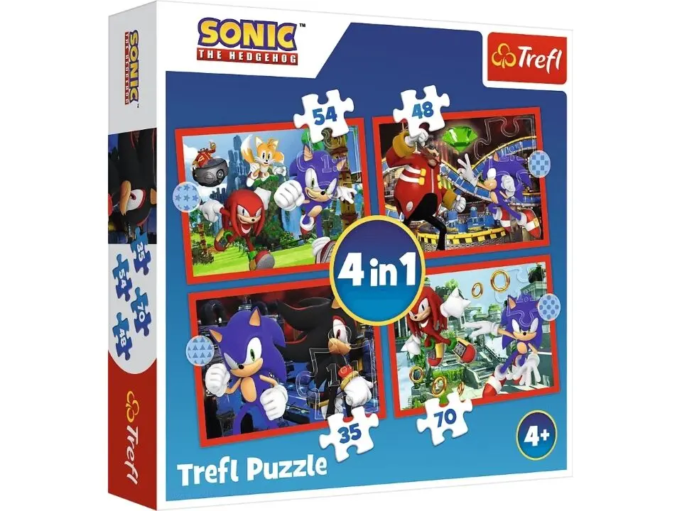 Trefl Set slagalica Sonic, 207 delova