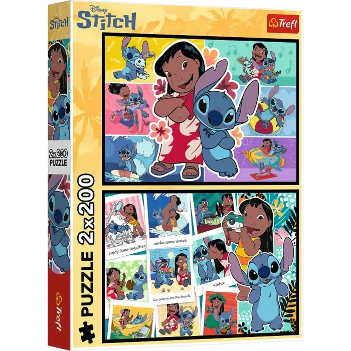 TREF LINE Puzzle Lilo & Stitch 2 x 200