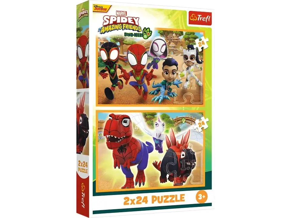 Trefl Set slagalica Spiderman, 2 komada, 48 delova