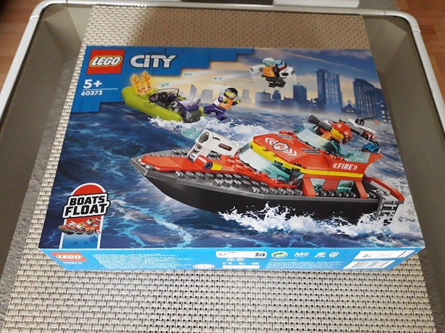 Lego Fire Rescue Boat (60373)