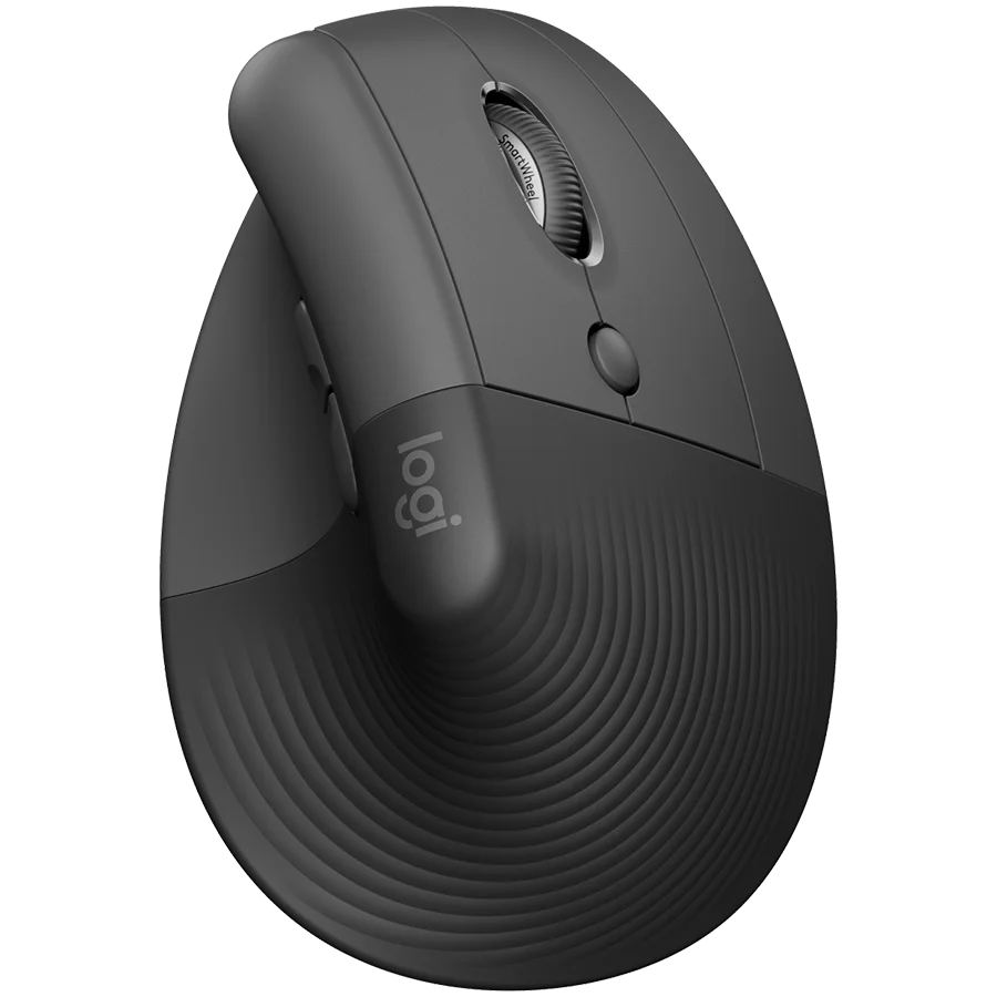 LOGITECH Lift Bluetooth Vertical Ergonomic Mouse – GRAPHITE/BLACK – B2B