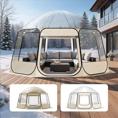 Pop Up Kupolasti Sator 4.58 x 4.32m Za 12-15 Osoba