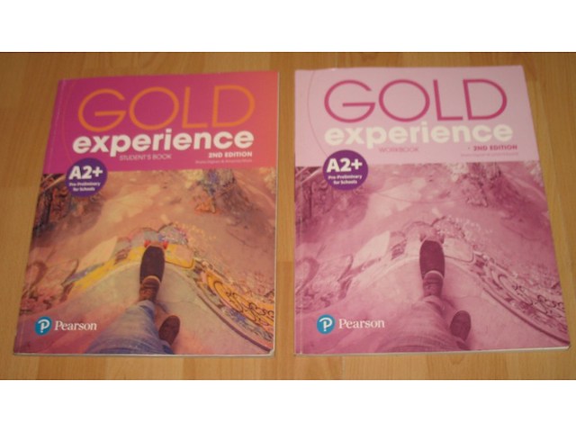GOLD EXPERIENCE A2+ UDZBENIK + RADNA SVESKA