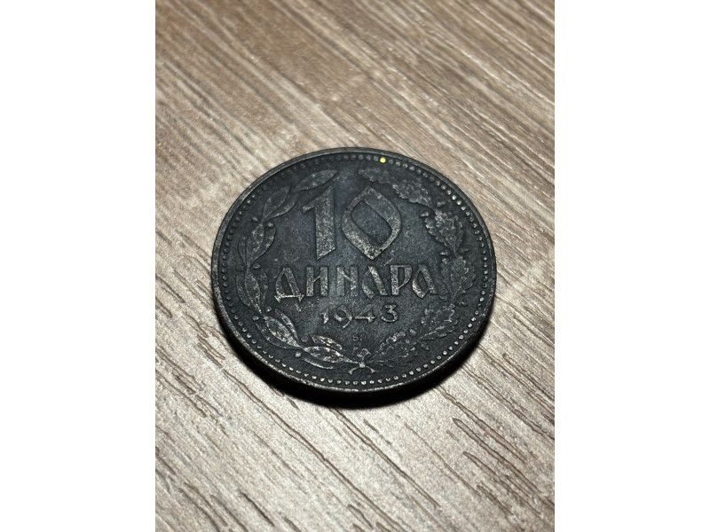 10 dinara 1943
