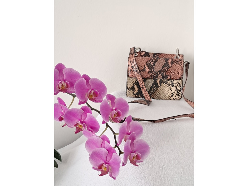 ZARA mini snake dezen torba