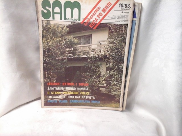 Sam svoj majstor 10 / 83 motocikli čamci sanitarije