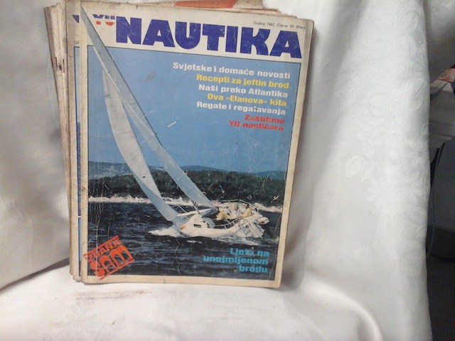 YU nautika 1982 naši preko atlantika čamci jedrenje