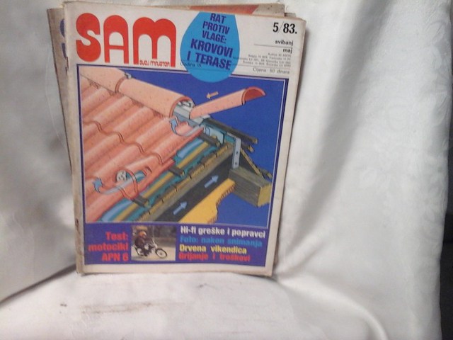Sam svoj majstor 5 / 83 motocikl APN6 krovovi terase