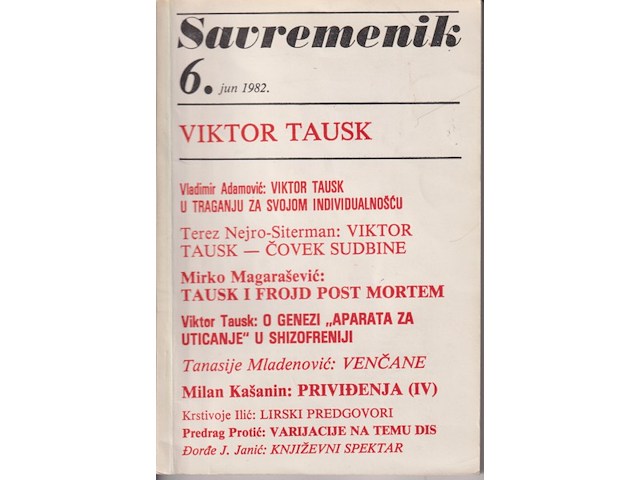 VIKTOR TAUSK / SAVREMENIK 6/1982