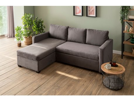 Atelier del Sofa Ugaona sofa-krevet Kado Grey