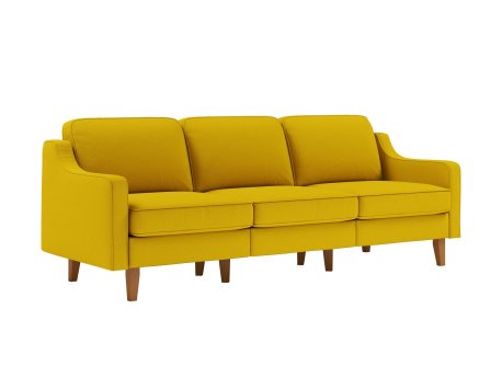 Atelier del Sofa Sofa sa 3 sedišta Robin Extra 3 Sunflower Walnut