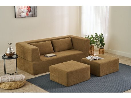 Atelier del Sofa Sofa za 2 sedišta Pirgos Brown