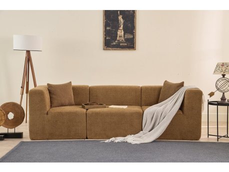 Atelier del Sofa Sofa sa 3 sedišta Raks Brown