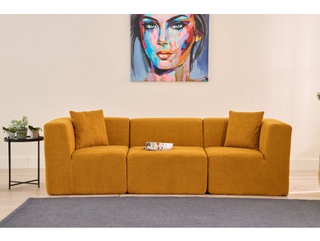 Atelier del Sofa Sofa sa 3 sedišta Raks Orange