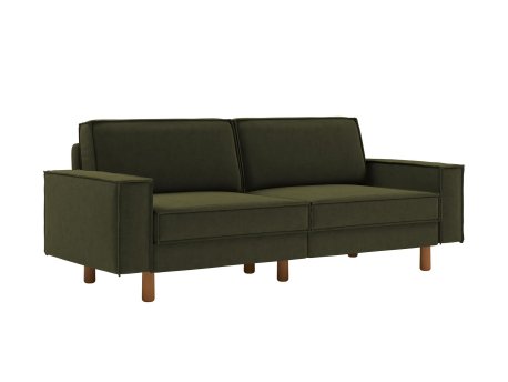 Atelier del Sofa Sofa sa 3 sedišta Sparrow 3 Oil Green Walnut